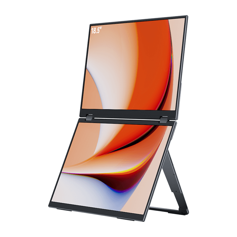 EHOMEWEI Dual Stacked Monitor X1 MAX FHD 100Hz 115%sRGB For Working ...